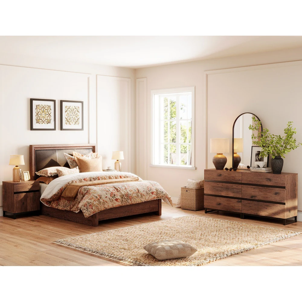 Knotty Oak Beretta - Model A762 | Furniture Ideal