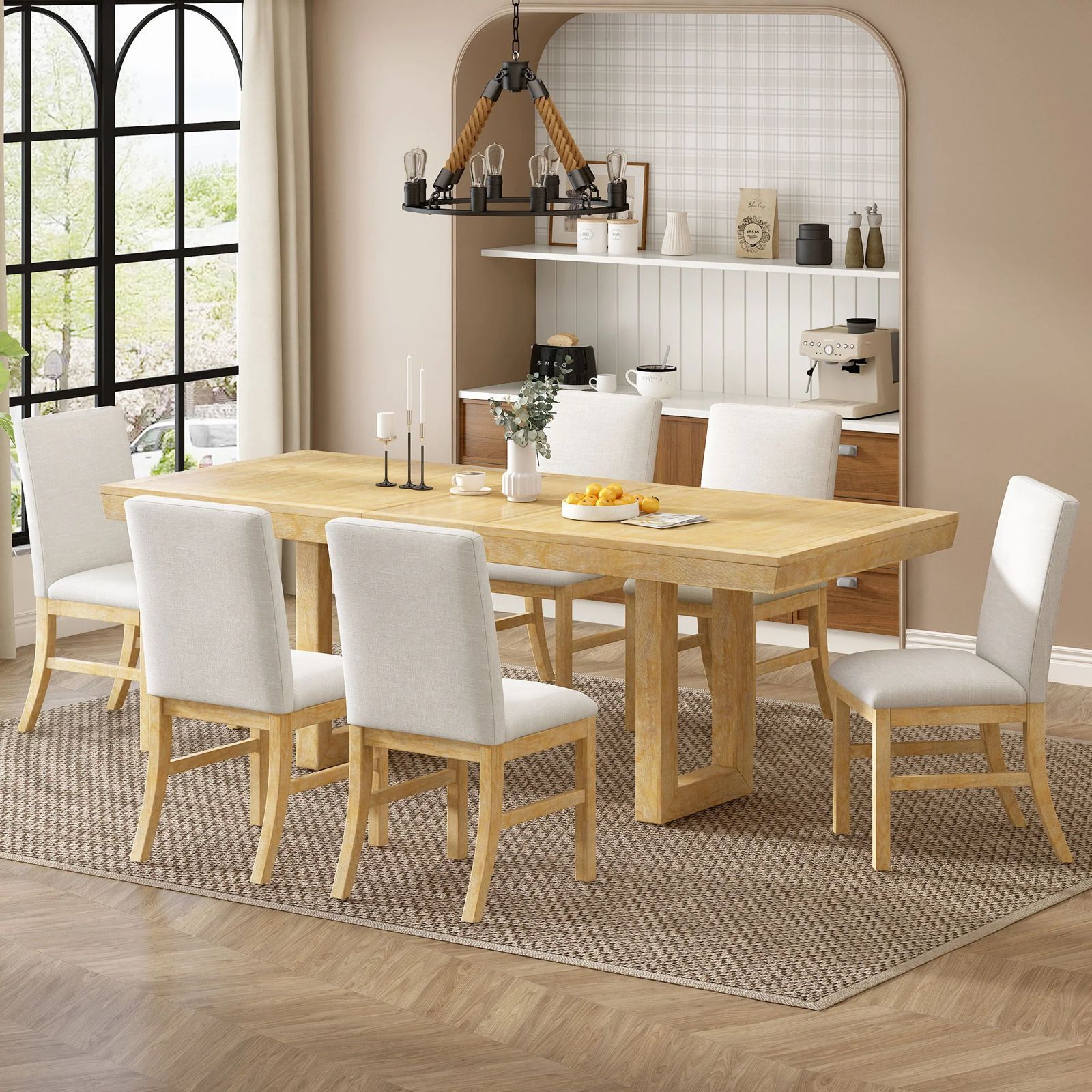 THE THRONE RECTANGULAR PEDESTAL DINING TABLE – MODEL A2090 | Furniture ...